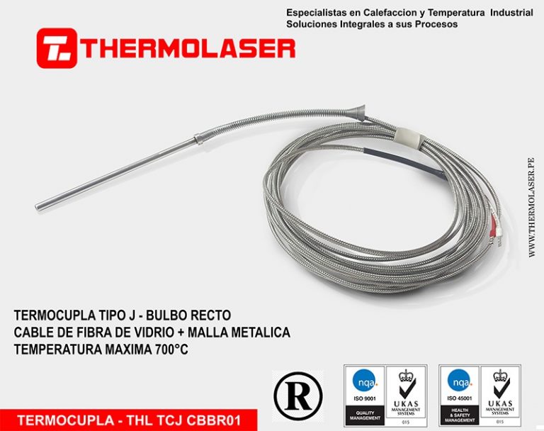 Termocupla – THERMOLASER – CORPORACIÓN RESISTENCIAS LÁSER